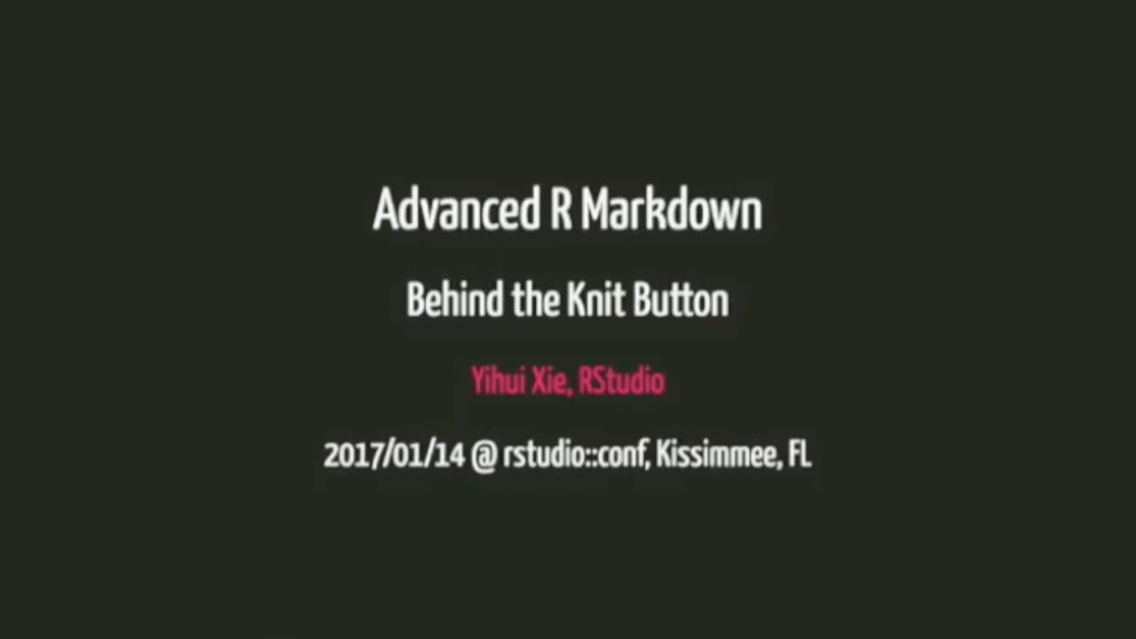 Advanced R Markdown Tutorial Posit