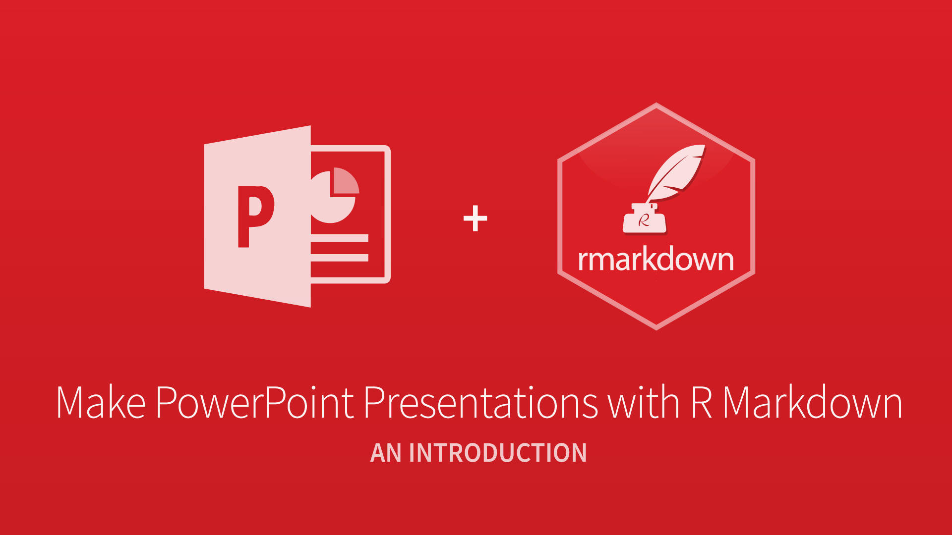 Make PowerPoint Presentations With R Markdown Posit