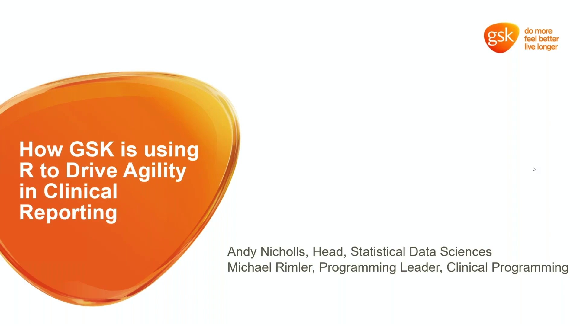 Using R to Drive Agility in Clinical Reporting - Posit Using R to Drive Agility in Clinical Reporting - Posit