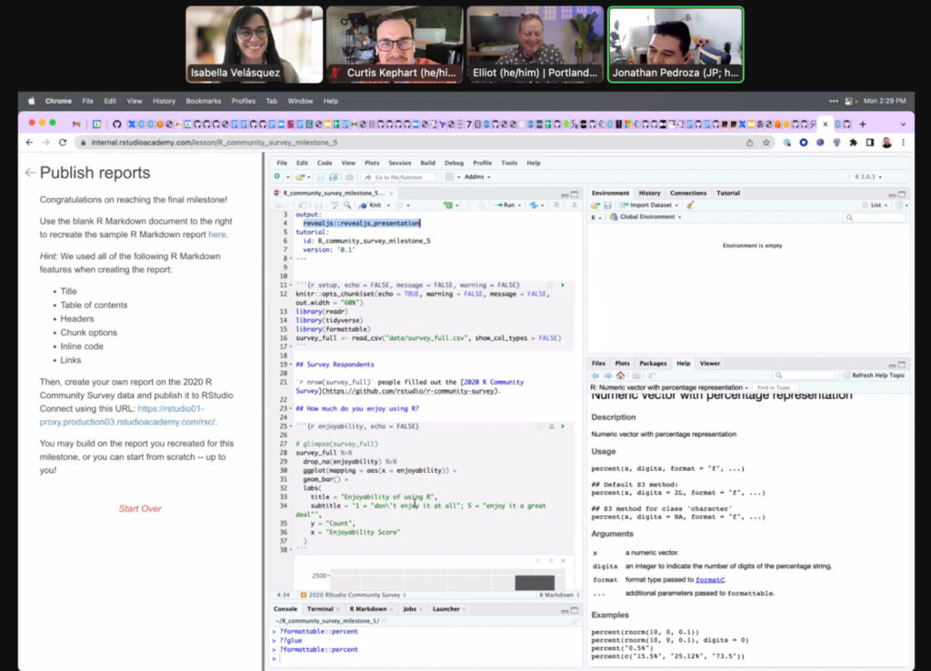 Training teams to adopt open-source programming languages with Posit Academy - Posit