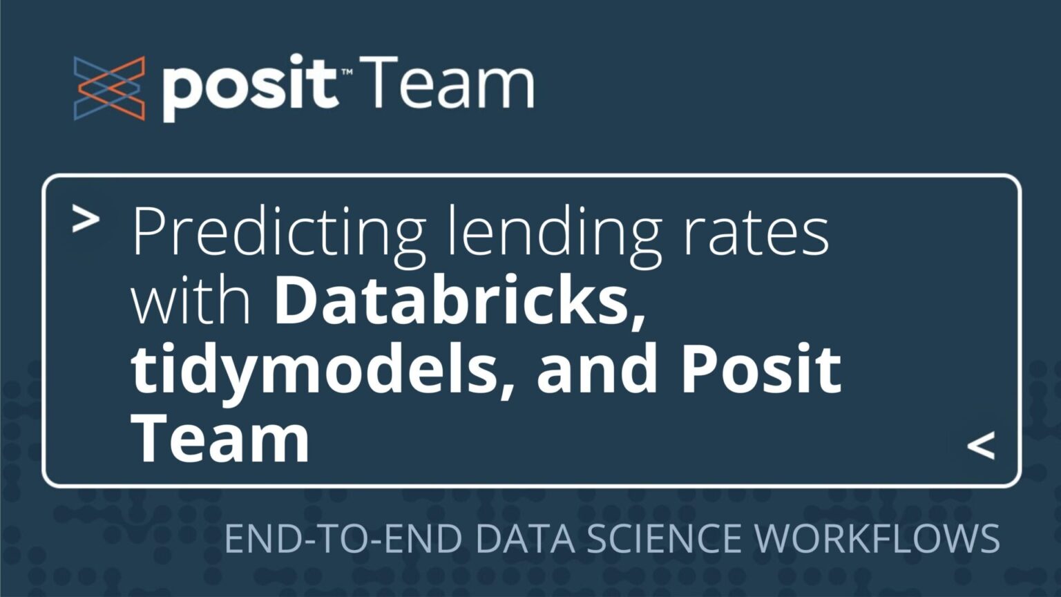 Databricks - Posit