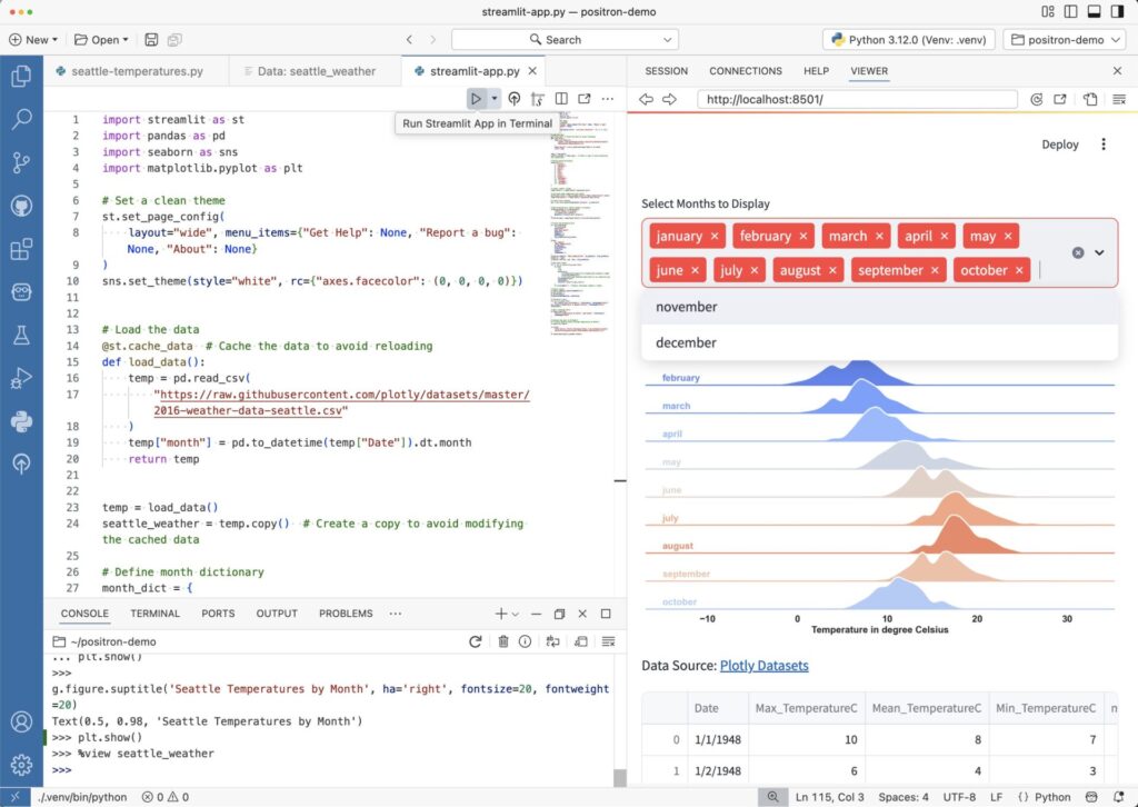 Positron | A Next-Generation IDE for Data Science