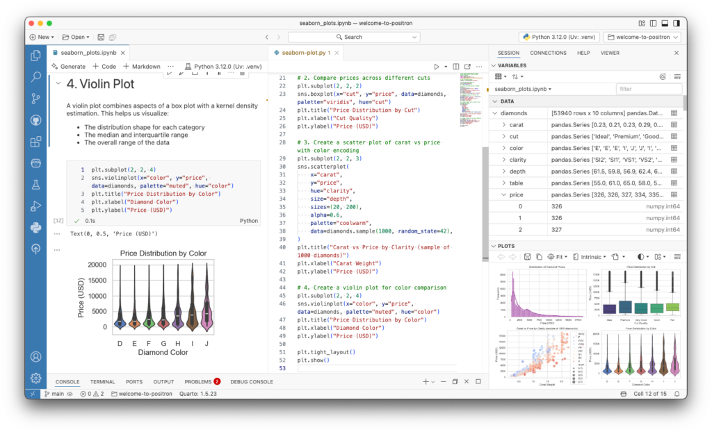 Positron | A Next-Generation IDE for Data Science